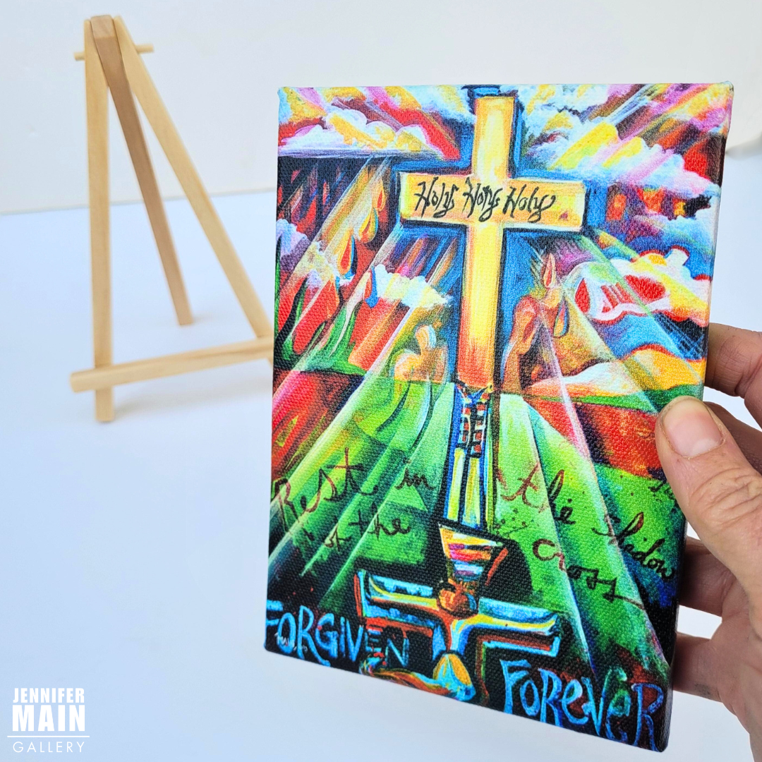 Mini Masterpiece | 'Forgiven Forever' – Jennifer Main Gallery